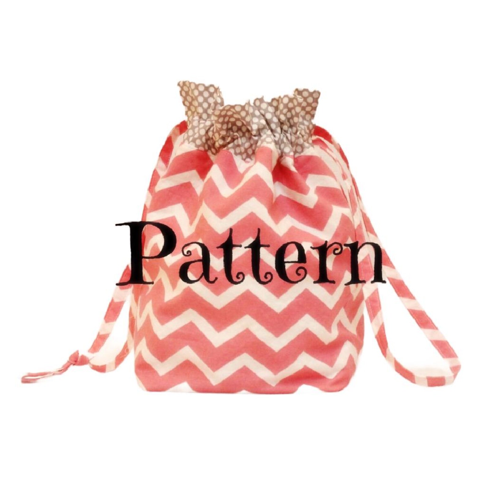 Pattern - Cinch Sack - Drawstring Bag - Instand Download - DIY Cinch ...