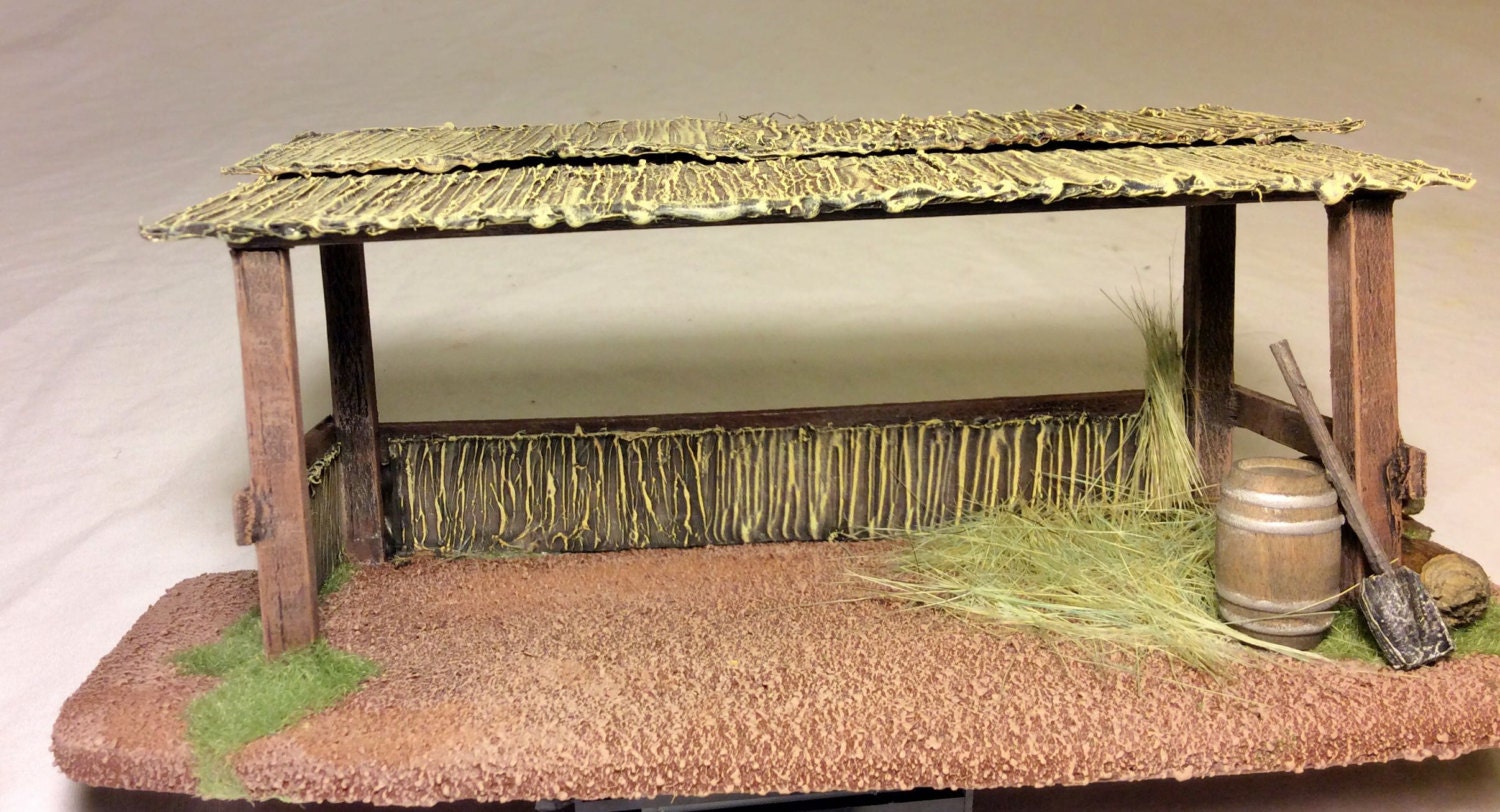 Horse Stable Miniture, 28mm - Etsy Canada