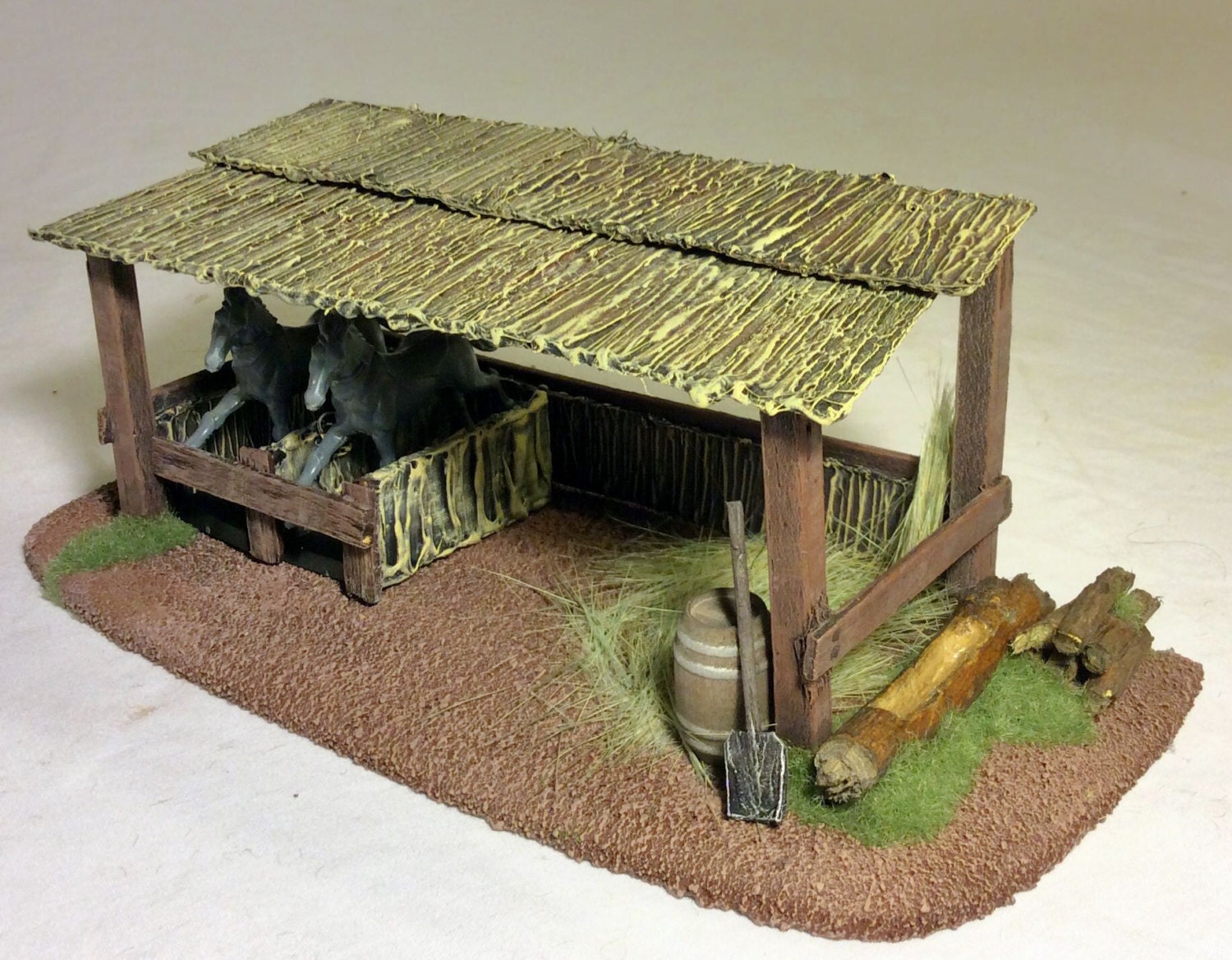 Horse Stable Miniture, 28mm - Etsy Canada