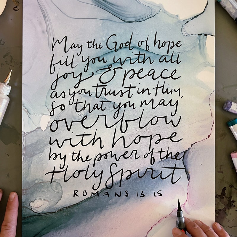 Romans 15 13 - Etsy