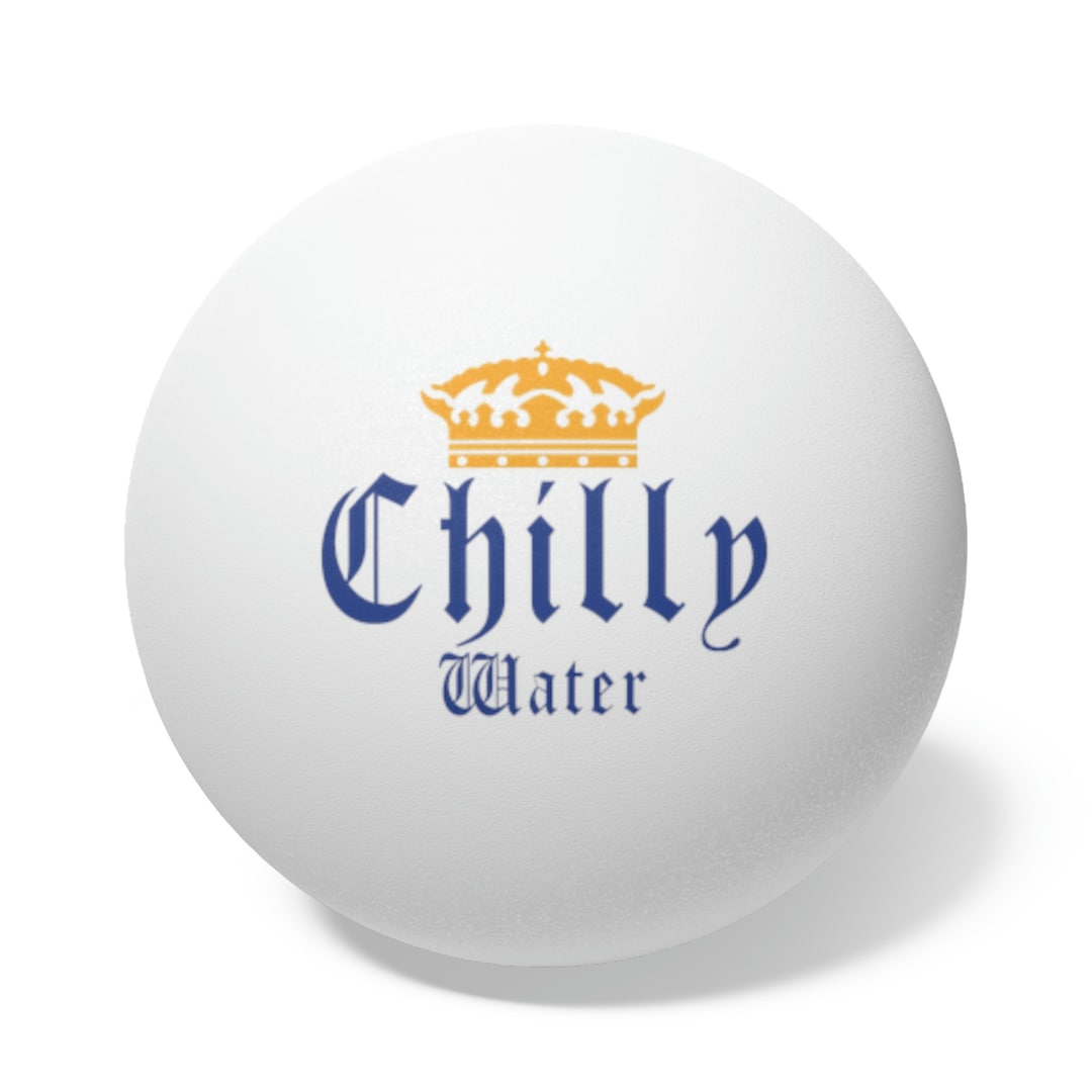 Chilly Water Ping Pong Balls, 6 Pcs - Etsy