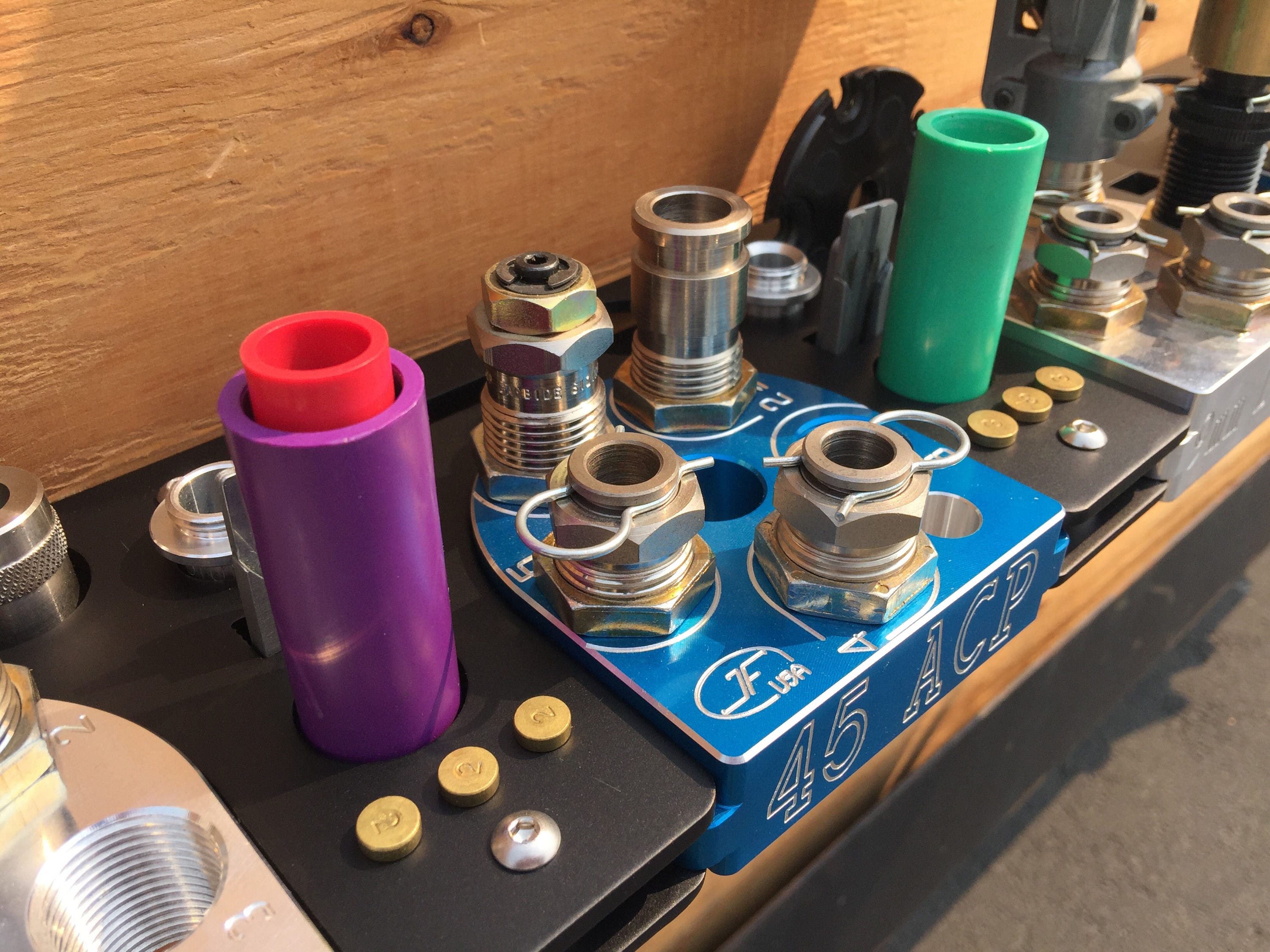 Dillon XL650 PRO MODEL Toolhead Rack 5-place Bench Mount or Wall ...