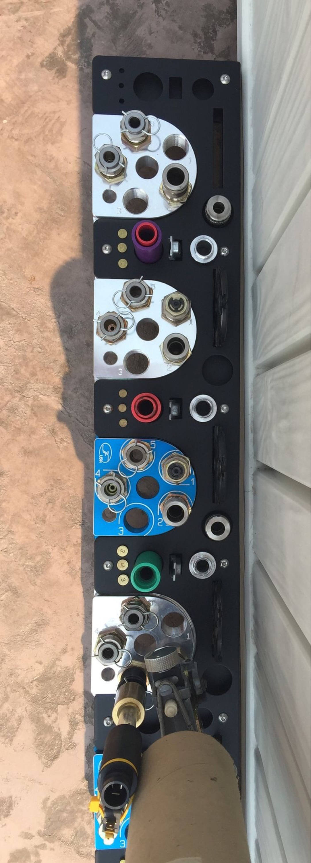 Dillon XL650 PRO MODEL Toolhead Rack 5-place Bench Mount or Wall ...