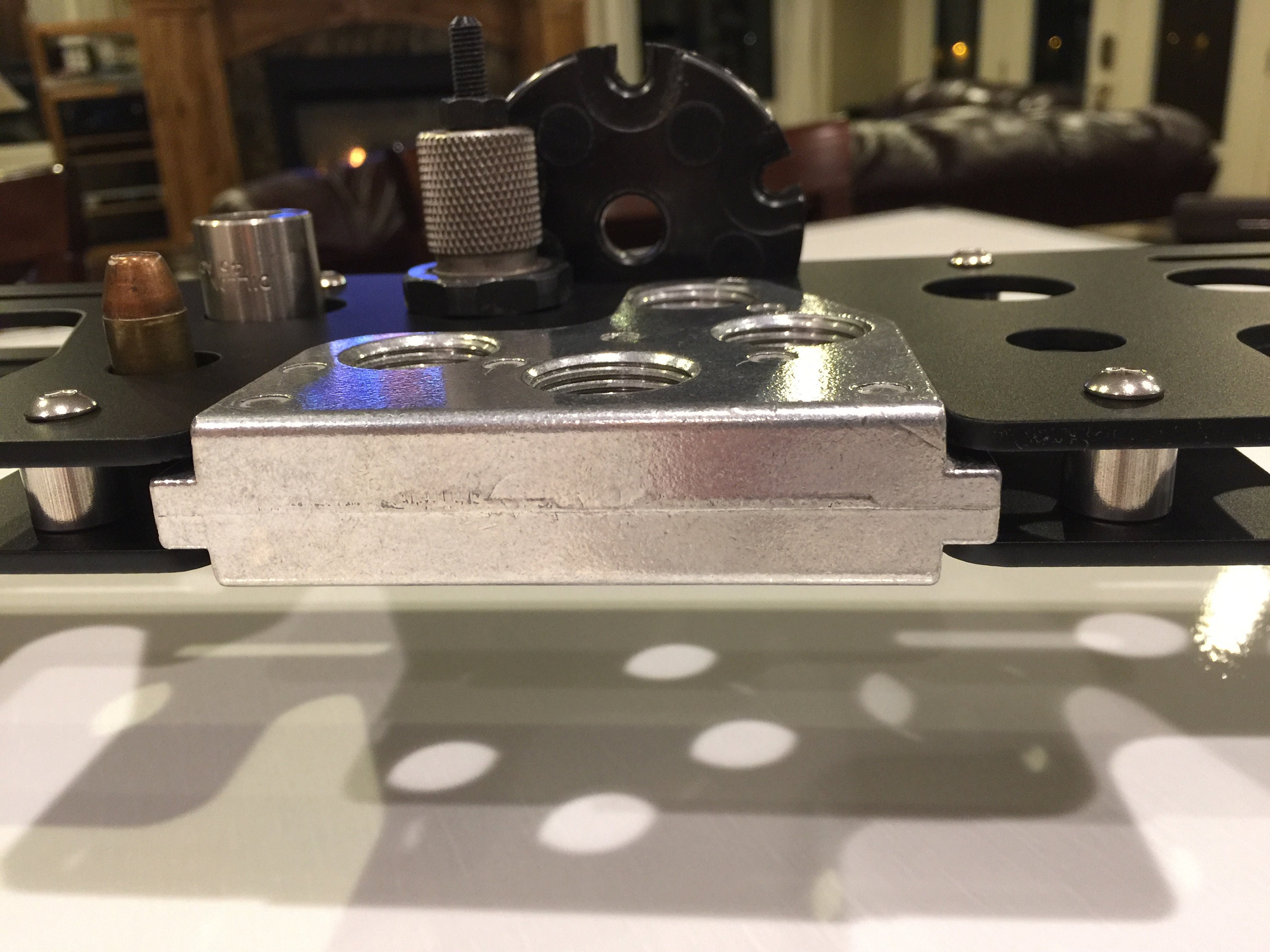 RCBS Pro 2000 Toolhead Rack 5-place Bench Mount or Wall Mounted Storage ...