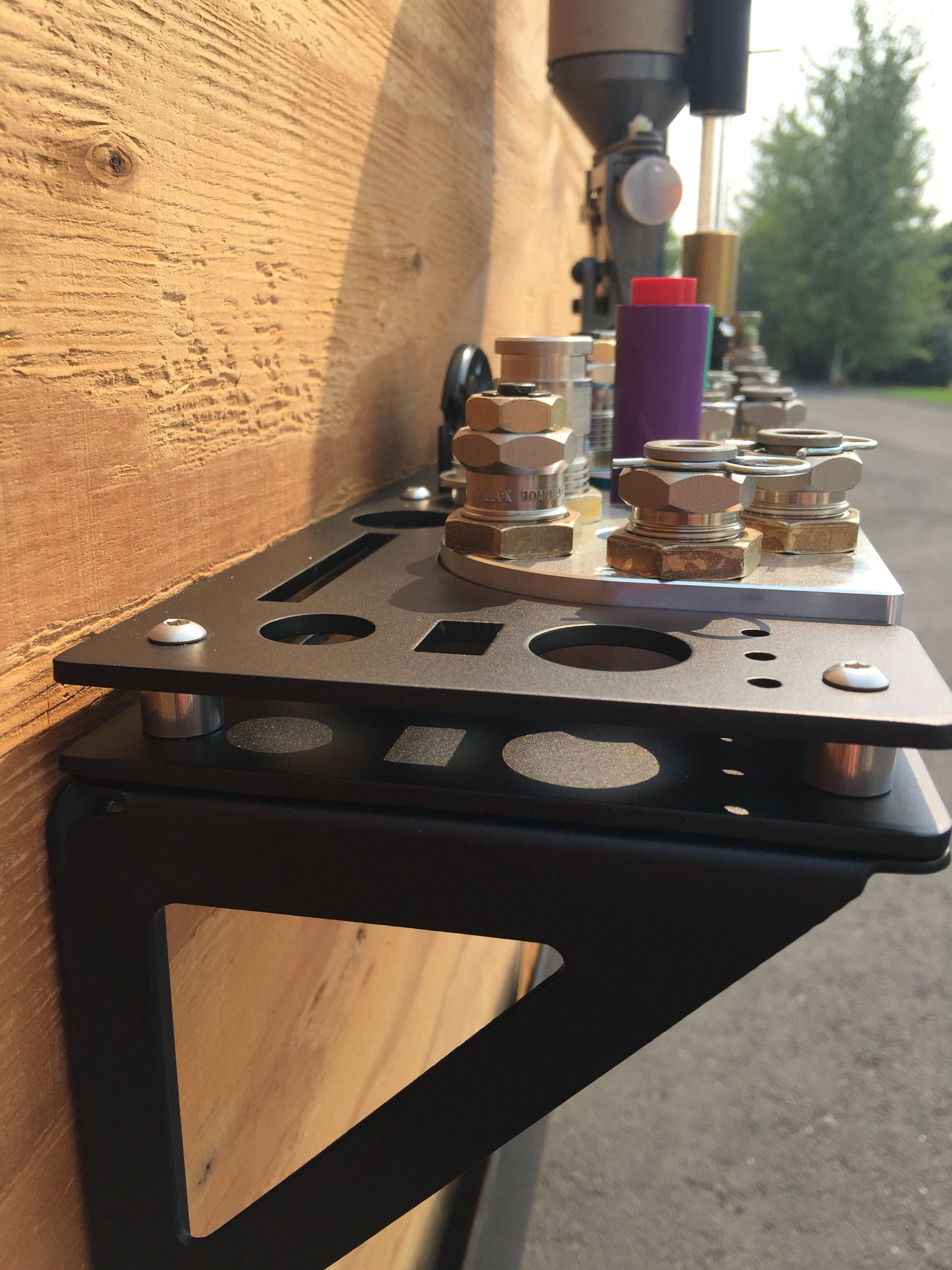 Dillon XL650 PRO MODEL Toolhead Rack 5-place Bench Mount or Wall ...