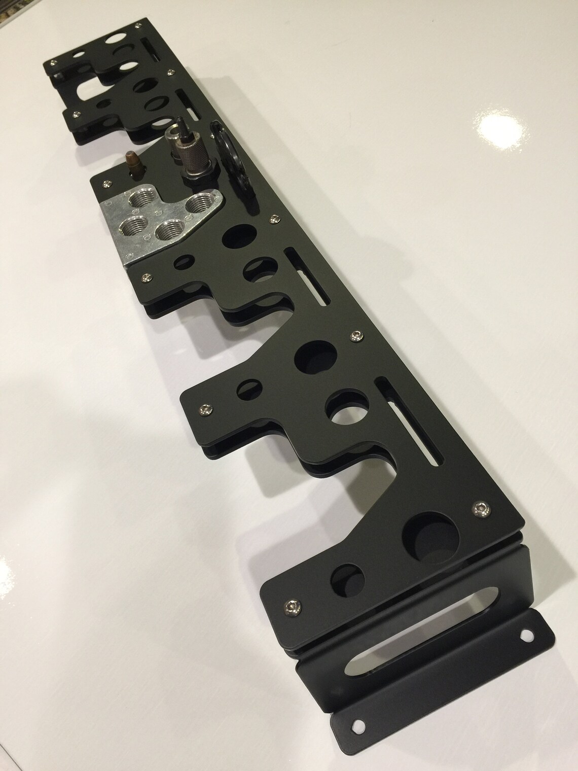 RCBS Pro 2000 Toolhead Rack 5-place - Bench Mount or Wall Mounted ...