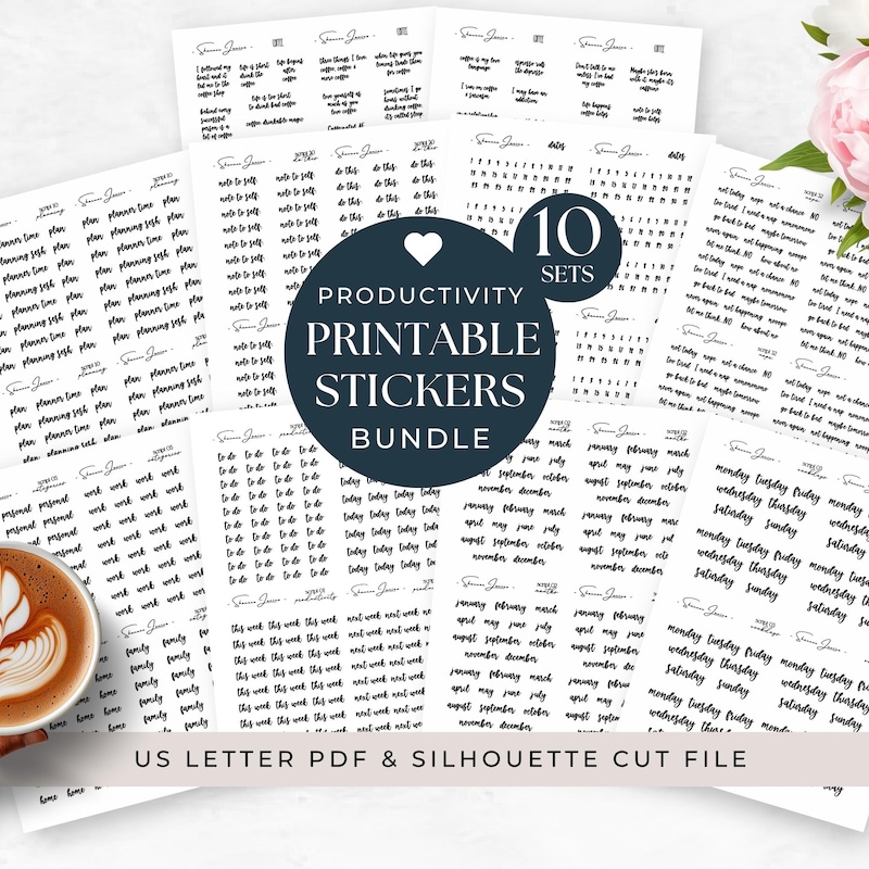 Bujo Stickers - Etsy