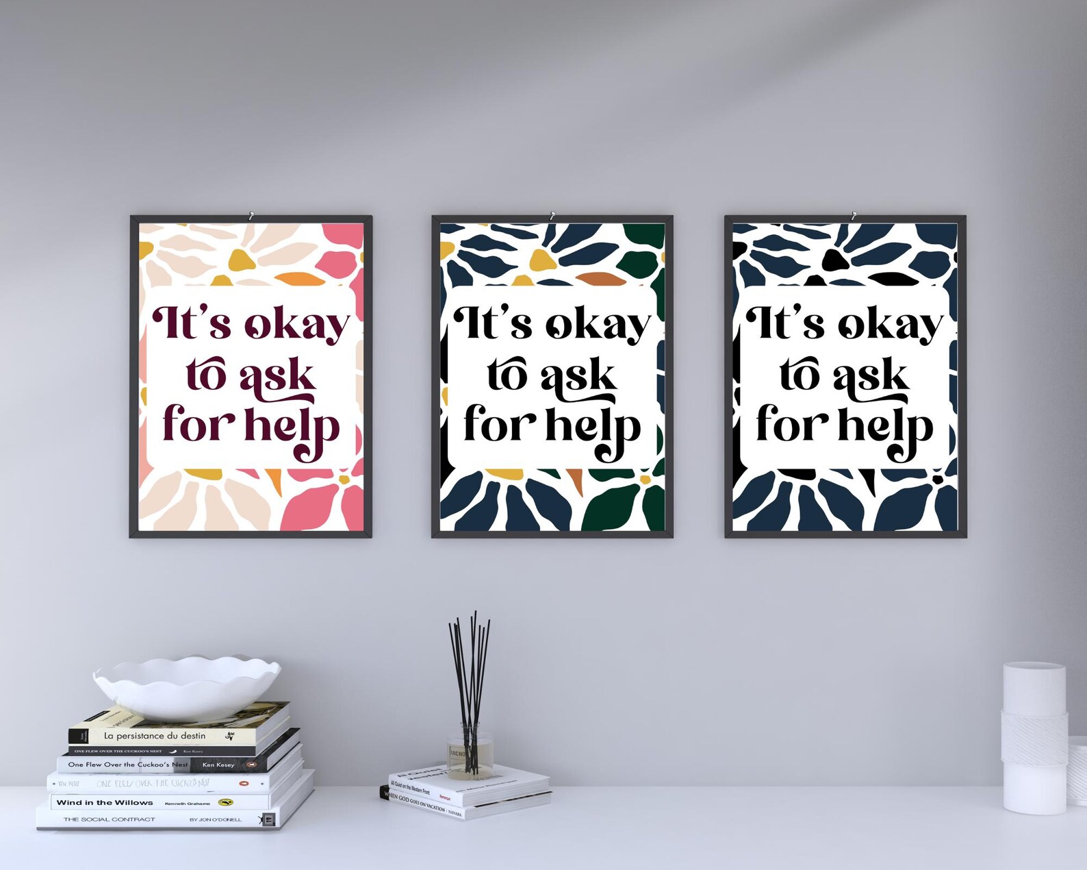 It’s Okay to Ask for Help Printable Poster – Counseling Office Decor ...
