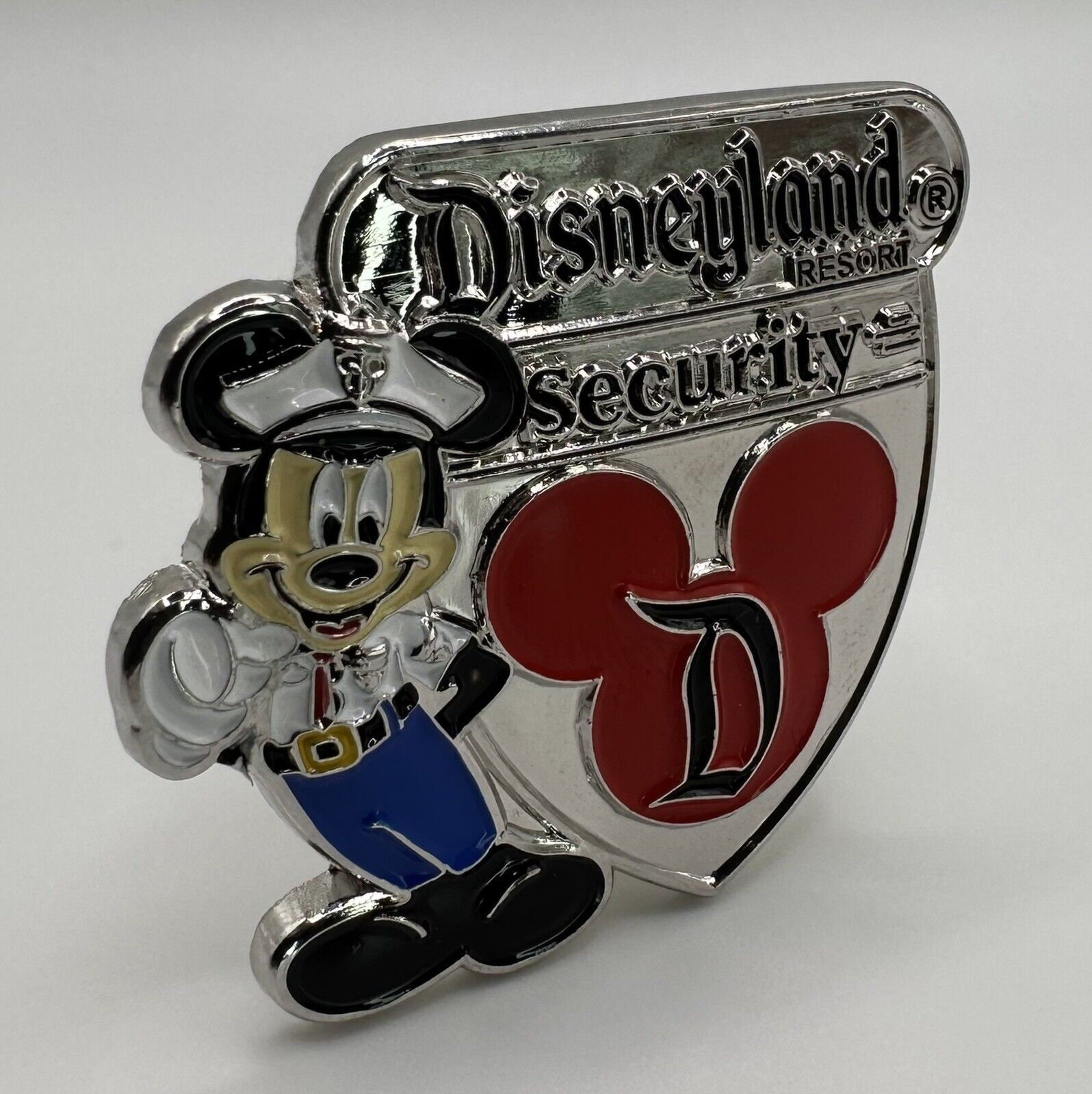Disneyland Security Badge-mickey Mouse Enamel PIN - Etsy
