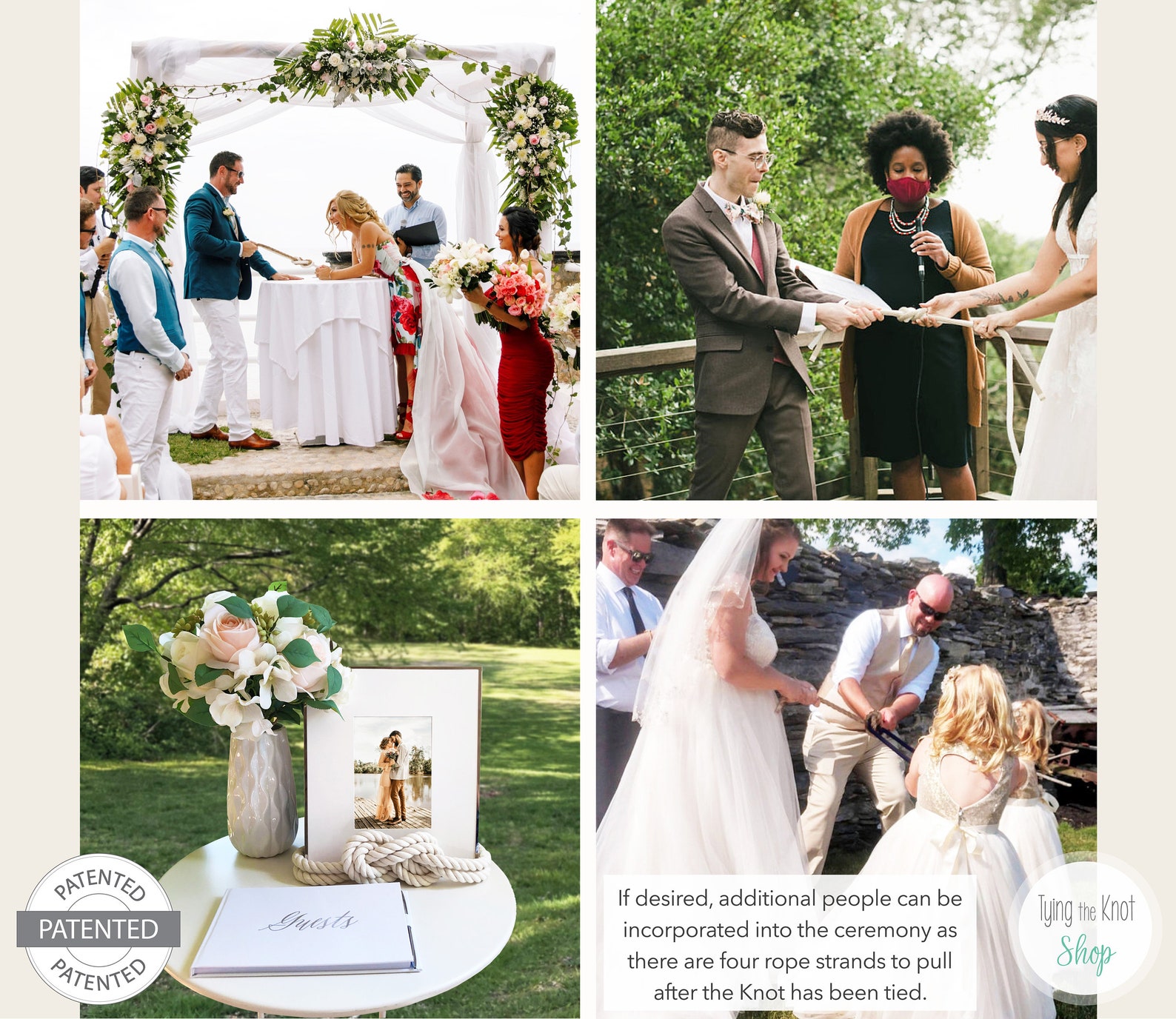 Tying the Knot Wedding Ceremony Kit Unity Ceremony Wedding - Etsy