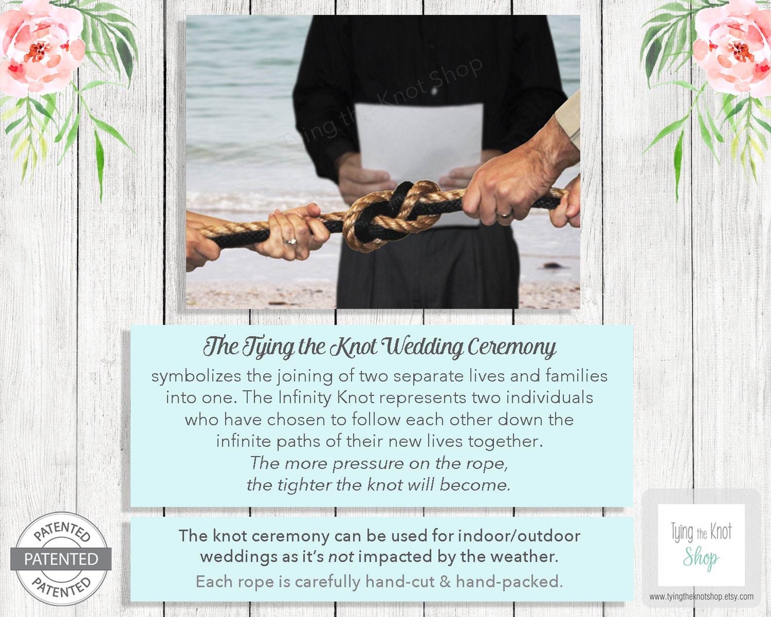 Tying the Knot Wedding Ceremony Kit Wedding Ceremony Set | Etsy