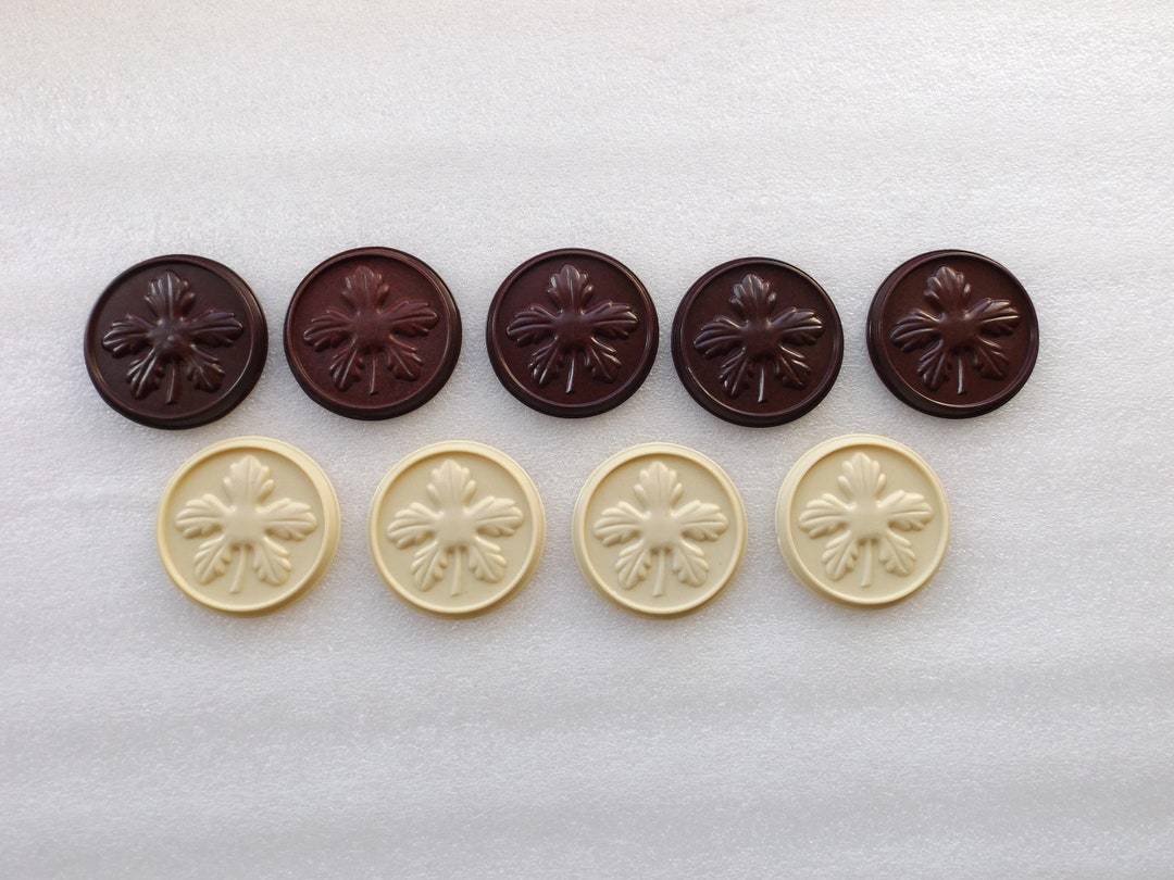 Set of 9 Vintage Retro Art Deco Bakelite Coasters , Drink Coasters ...