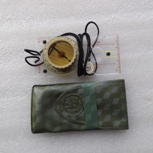 Vintage German DDR Compass Tool Map Orientation ''sport 4'' Freiberger ...