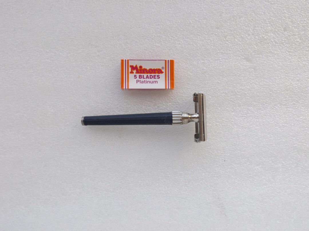 Vintage 1972 Gillette S3 Super Slim Twist Slimtwist Safety Razor 5 ...