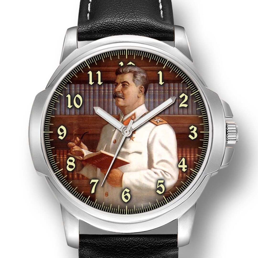 Joseph Stalin Soviet Union Russia Men's Wrist Watch Birthday Best Gift ...