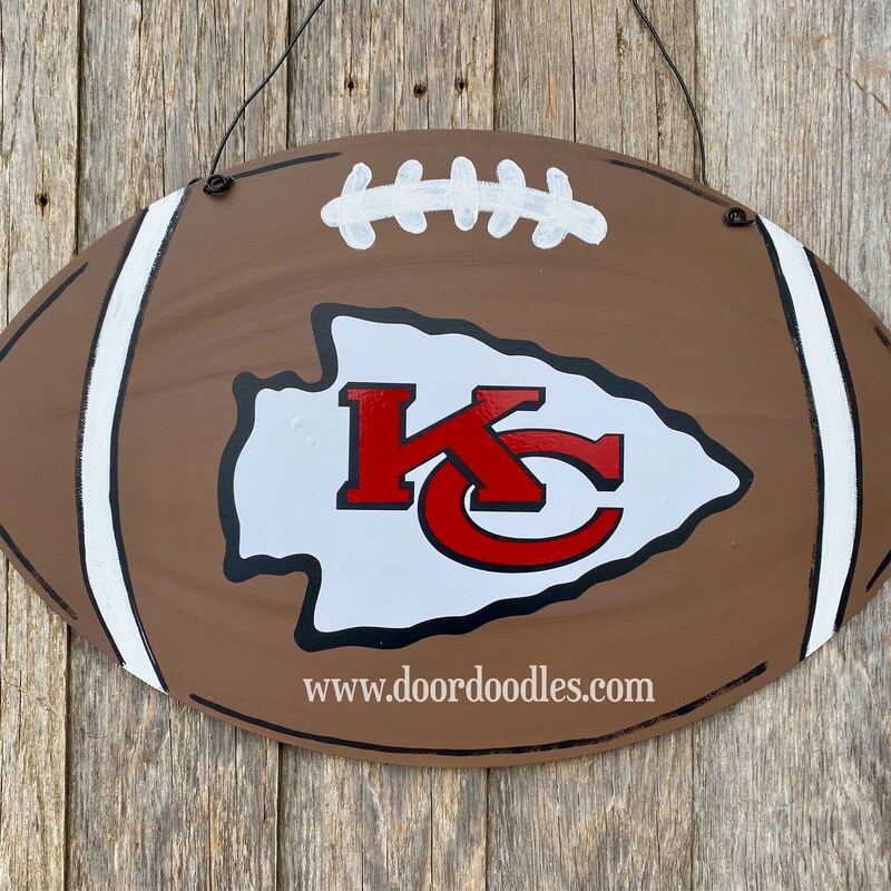 Kansas City Chiefs Wood Sign - Etsy