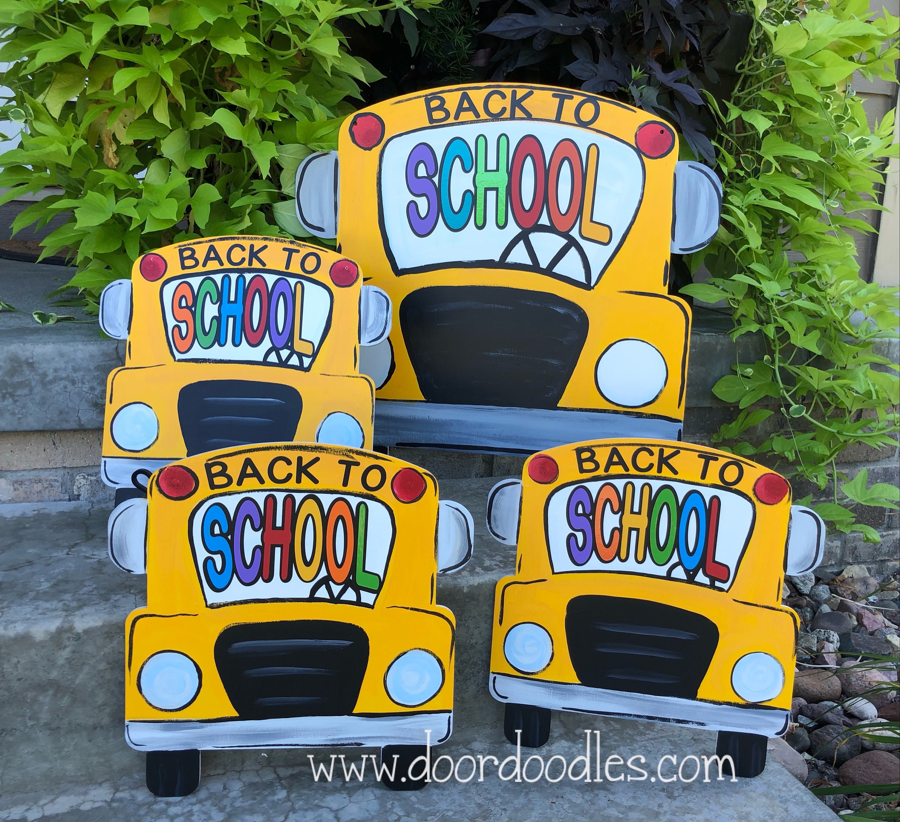 School Bus Back Door