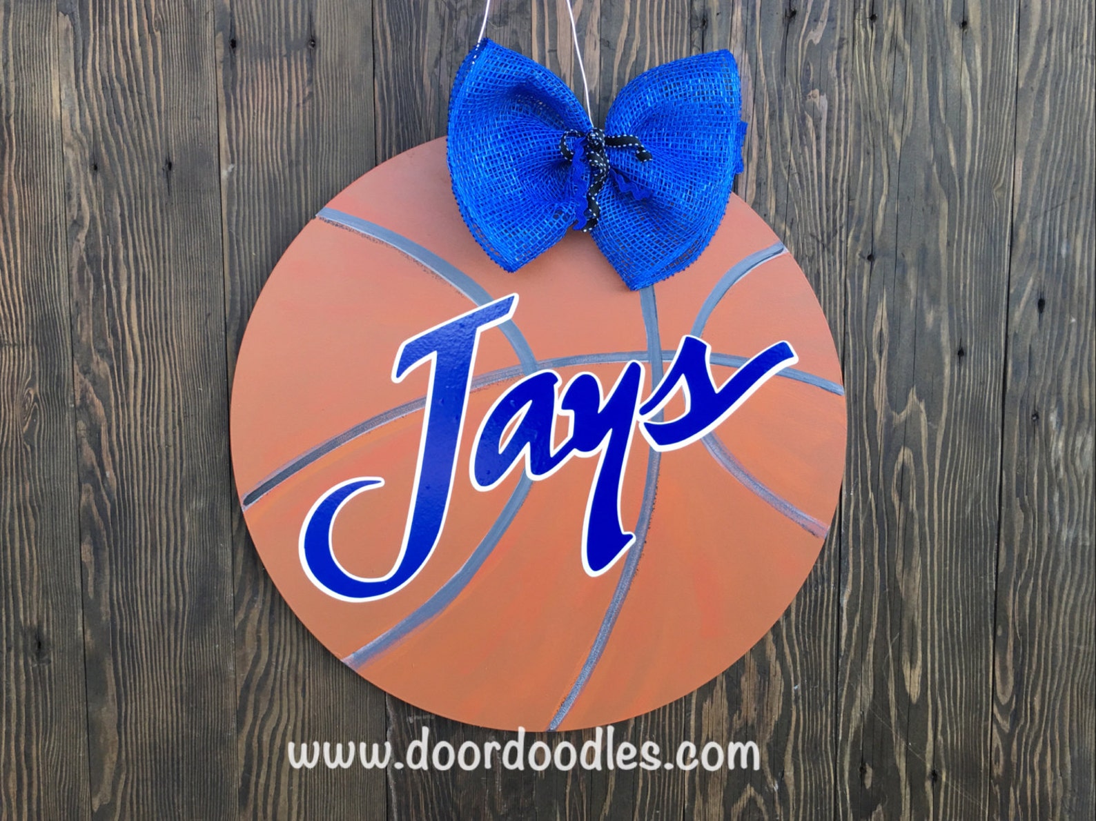 Basketball Front Door Decoration Hanger Hanging Wreath - Etsy