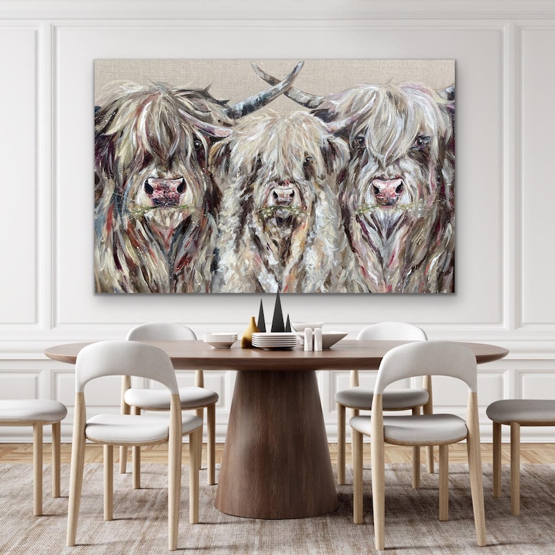 Dunelm Canvas Wall Art - Etsy UK