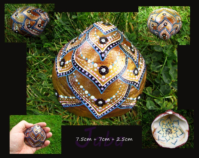 Shell 24, "the Little Mermaid", Handpainted Oceanshell, Unique Artpiece ...
