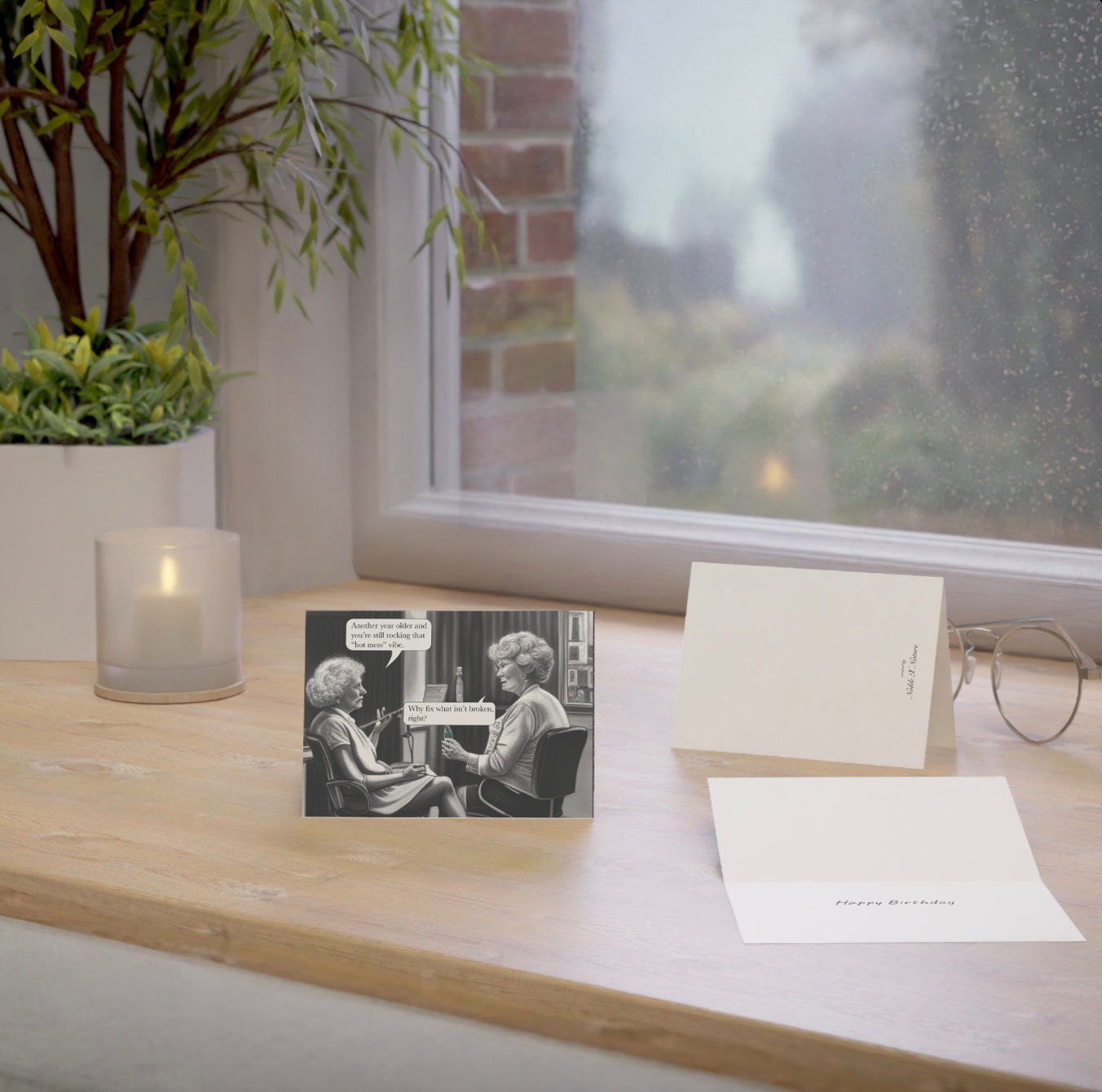 Funny Birthday Card / Why Fix What Isn't Broken / Cute Birthday Card ...