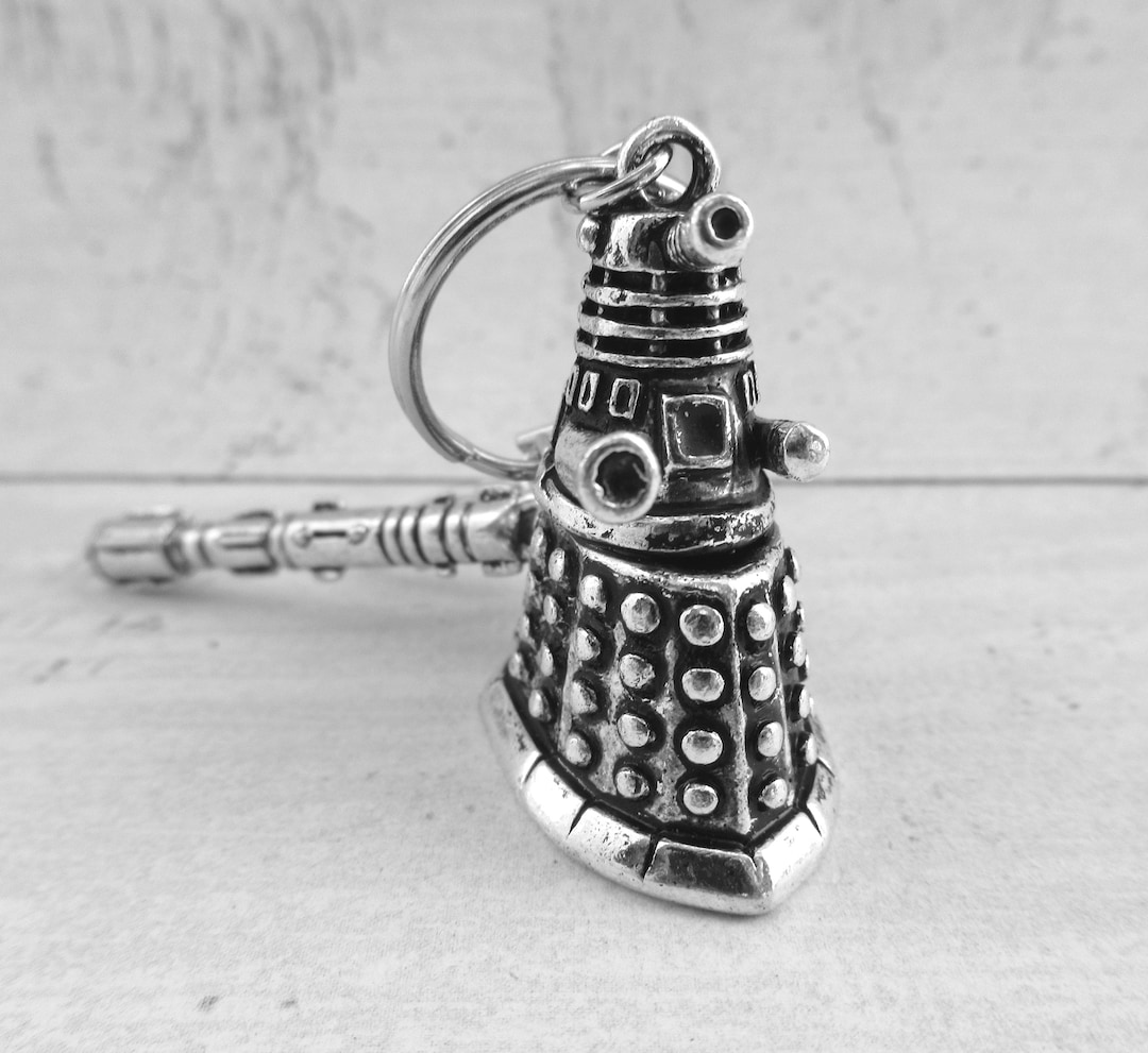 Doctor Who Key Chain/zipper Pull/handbag Charm 5 Variations: Dalek ...