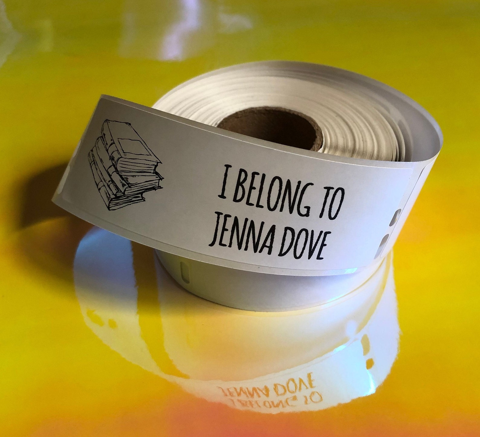 Book Stickers This Belongs to Labels Teacher Labels Book - Etsy