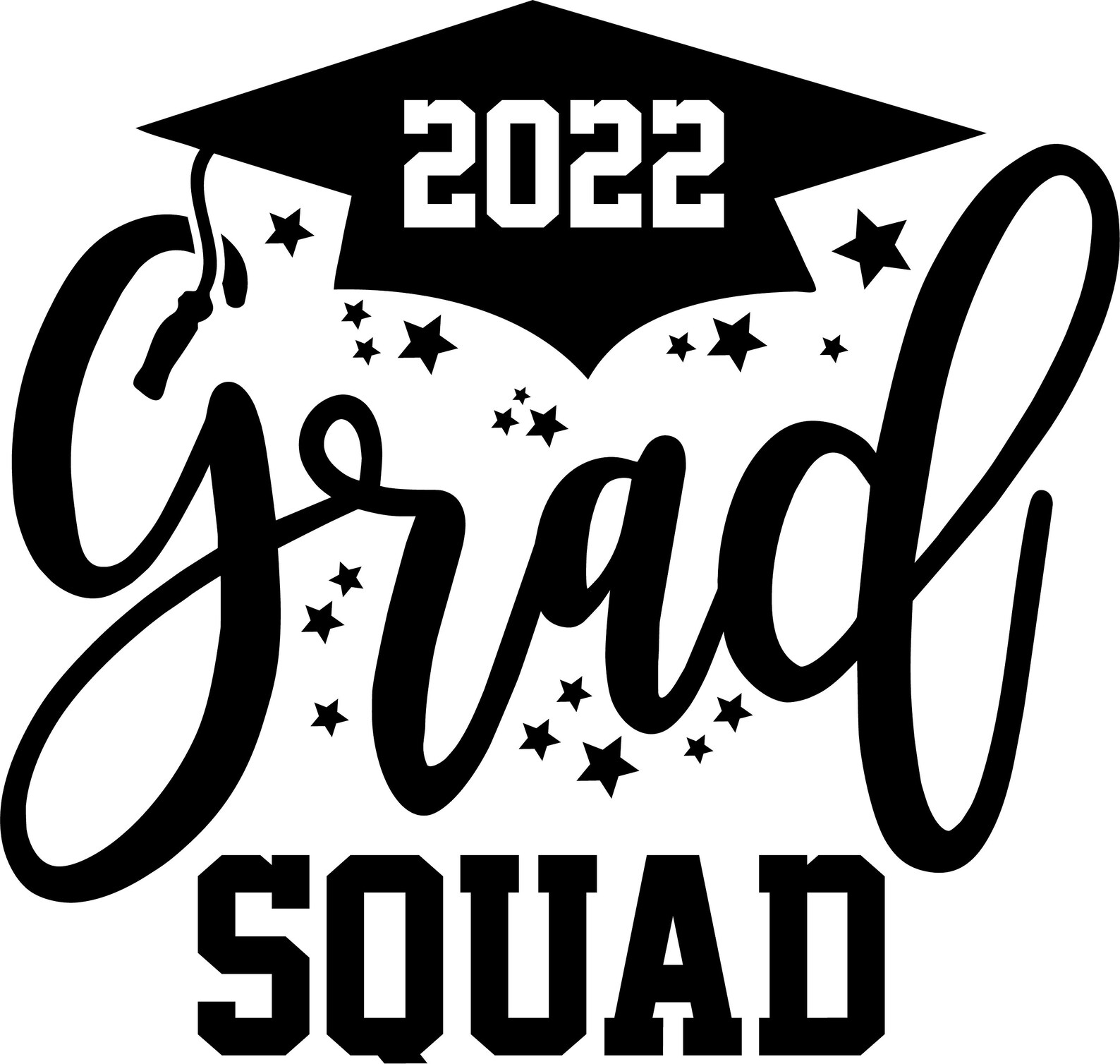 Class of 2022 Graduation SVG Bundle Graduation Shirt Designs - Etsy