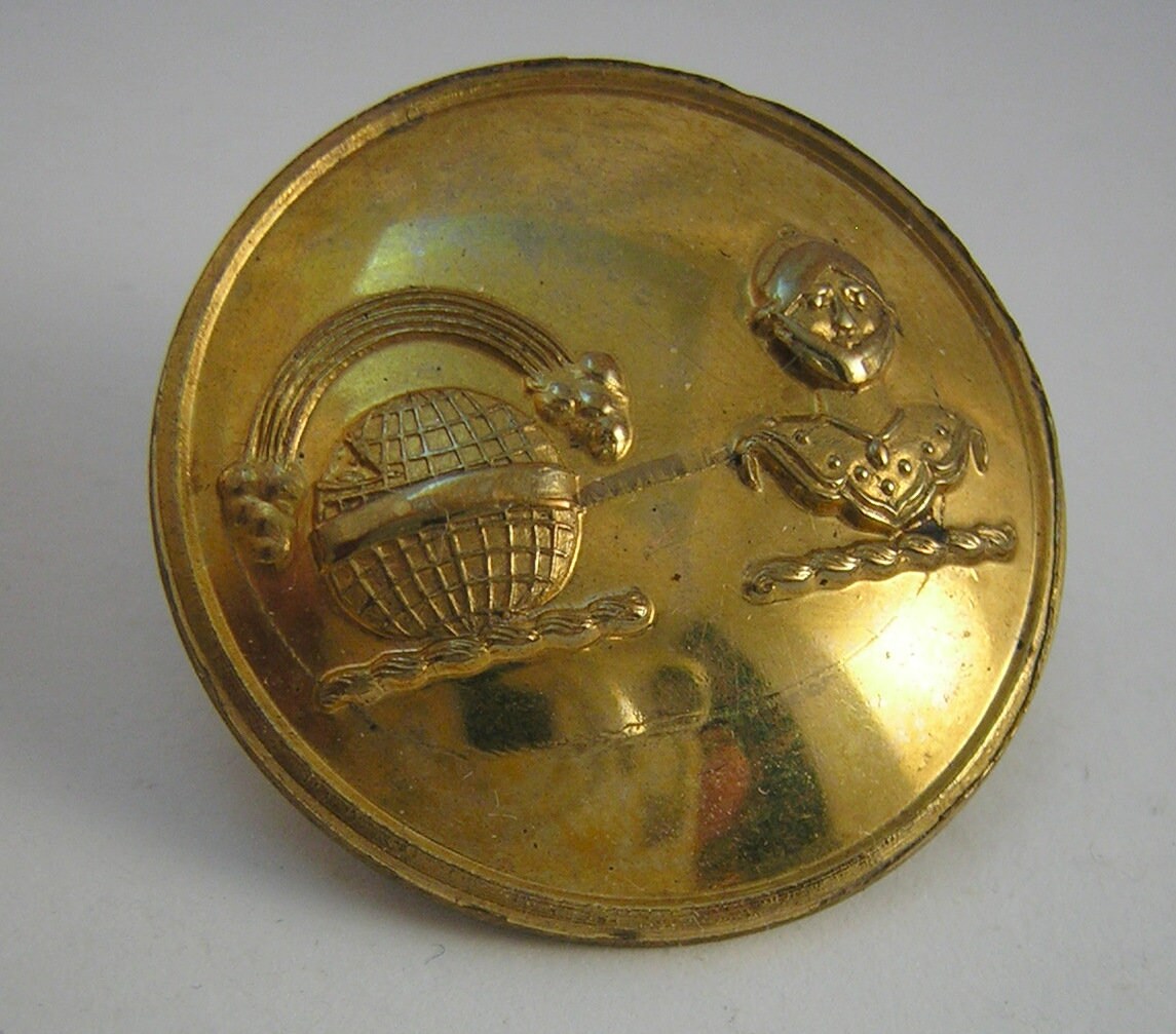 Pair English Livery Buttons Firmin & Sons Double Crest - Etsy