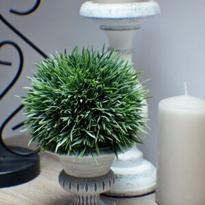 Everyday Greenery Sphere Topiary, Arrangement, Farmhouse Arrangement ...