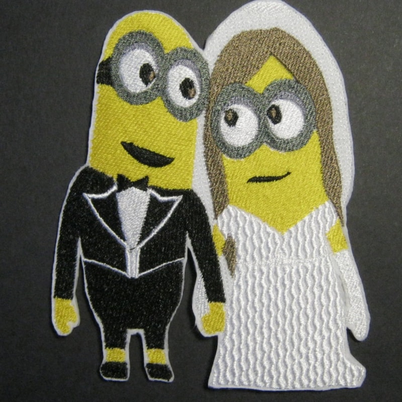 Minion Wedding Cake Topper - Etsy