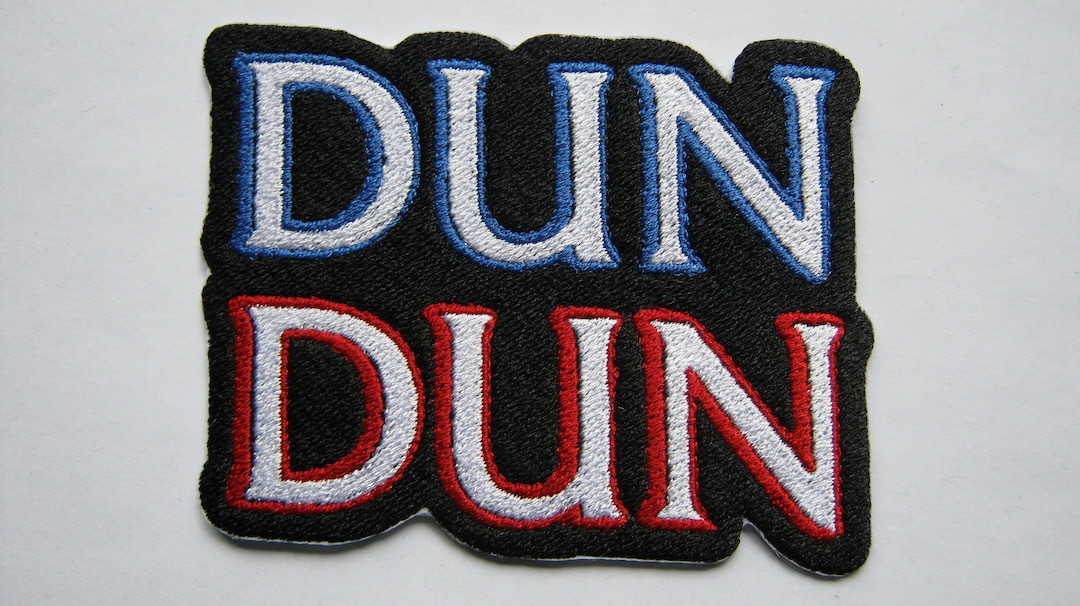 Law and Order Dun Dun Embroidered Patch, L&O, SVU, OC, TV Show, Gift ...