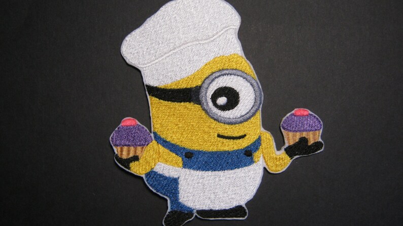 Despicable Me Minion Chef Baker Cook With Cupcakes | Etsy
