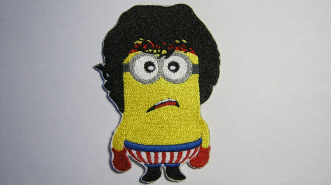 Minion Boxer Boxing Rocky Balboa Embroidered Patch, Gift for Him, Gift ...