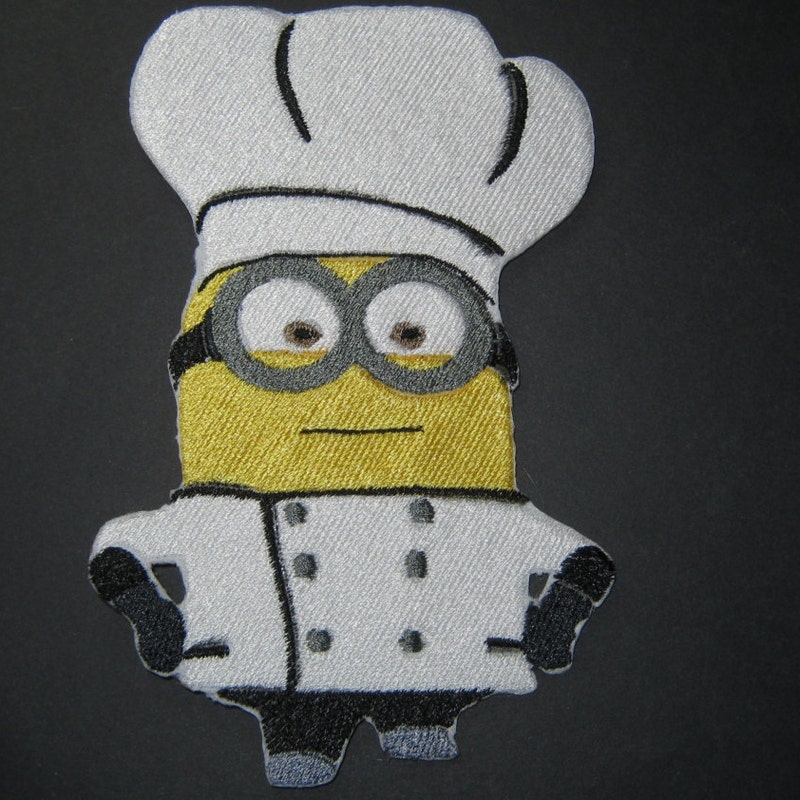 Chef Applique - Etsy