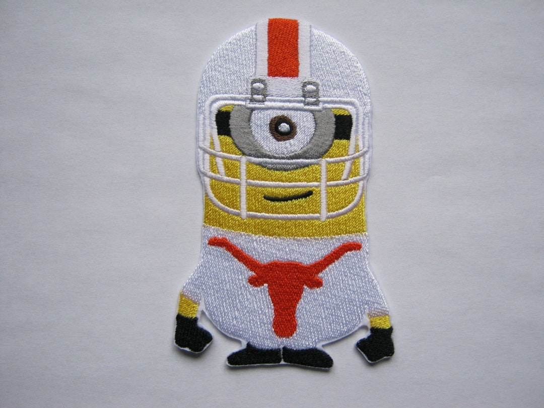 Minion Longhorn Embroidered Patch, Gift for Him, Gift for Her, Birthday ...