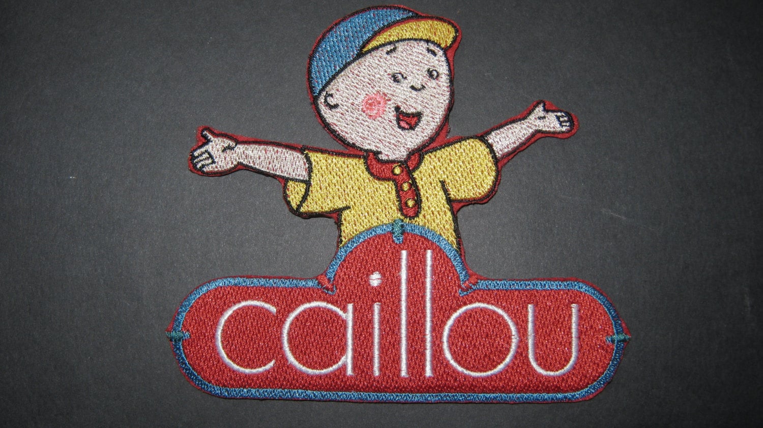 Caillou Logo Embroidered Patch, Kids TV Show, Birthday - Etsy