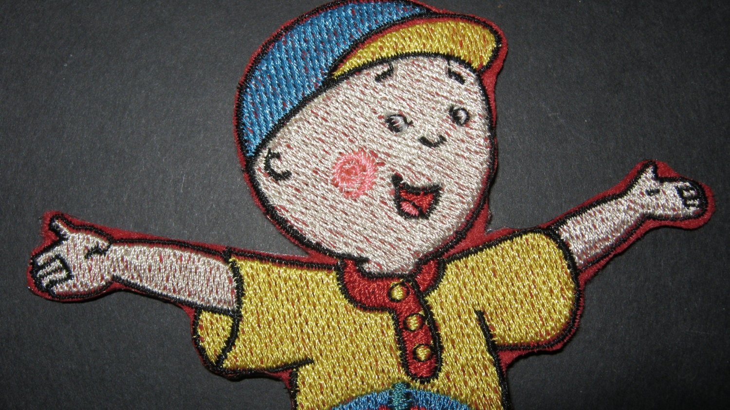 Caillou Logo Embroidered Patch, Kids TV Show, Birthday - Etsy
