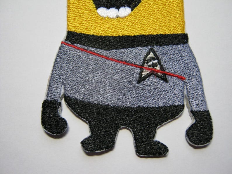 Star Trek Minion Spock Embroidered Patch, Gift for Him or Her - Etsy Canada