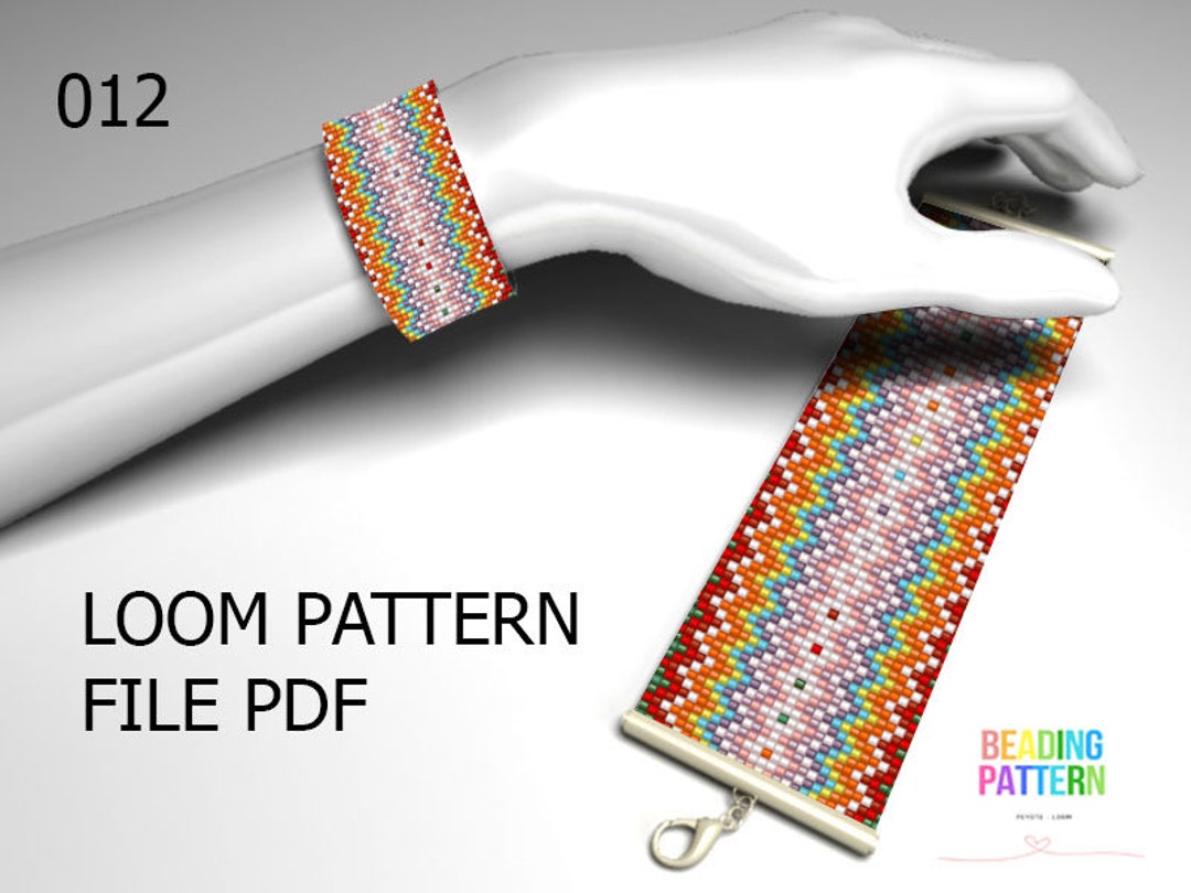Colorful Rainbow Loom Stitch, Patterns Woven Bracelets Bookmarks ...