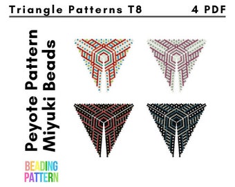 Peyote Triangle Tutorial | Etsy