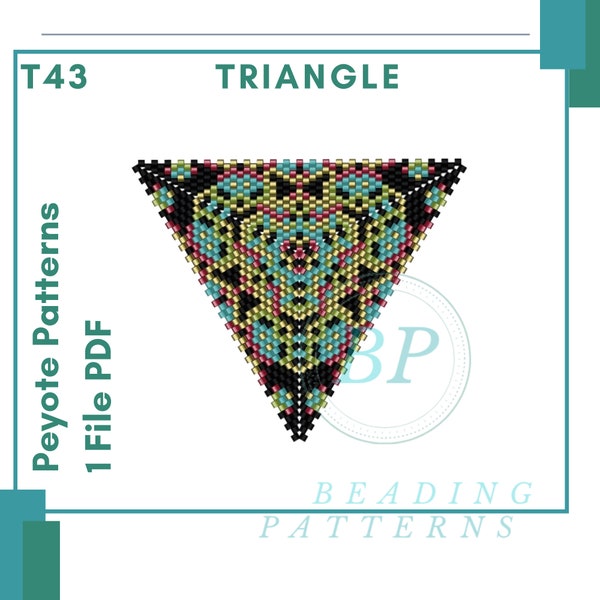 Triangle Peyote - Etsy