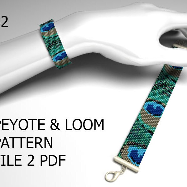 Peacock Loom Pattern - Etsy