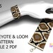 125, Snake Peyote, Skin Snake Loom, Skin Peyote, Snake Loom, Snake ...