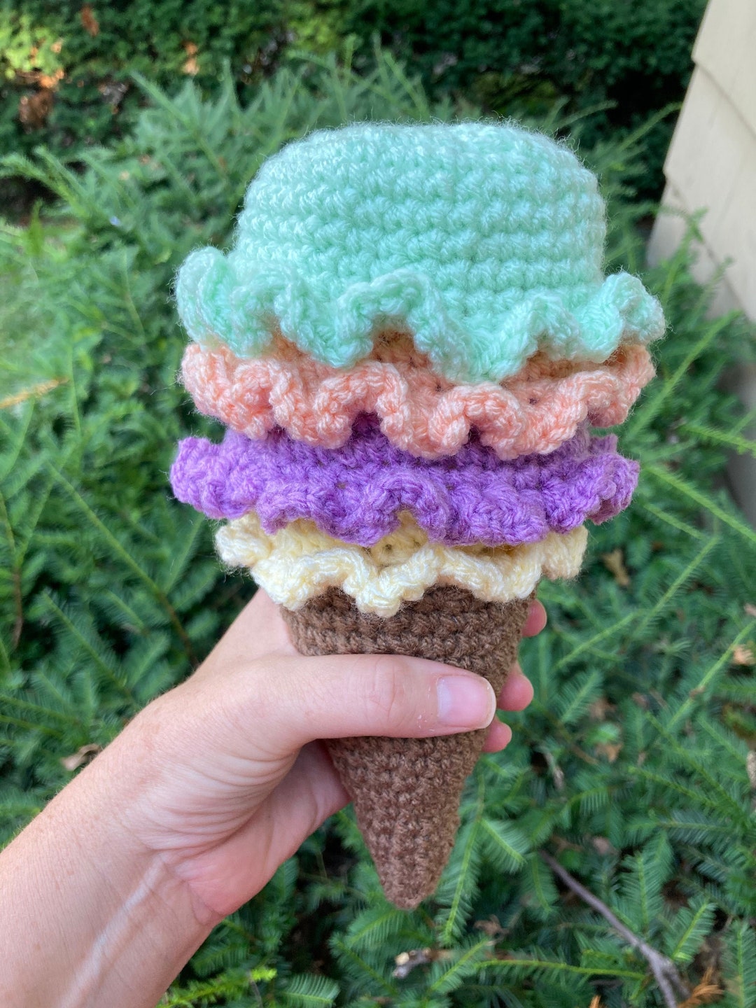 Amigurumi Stackable Ice Cream Cone Vipkid Reward System Ice - Etsy