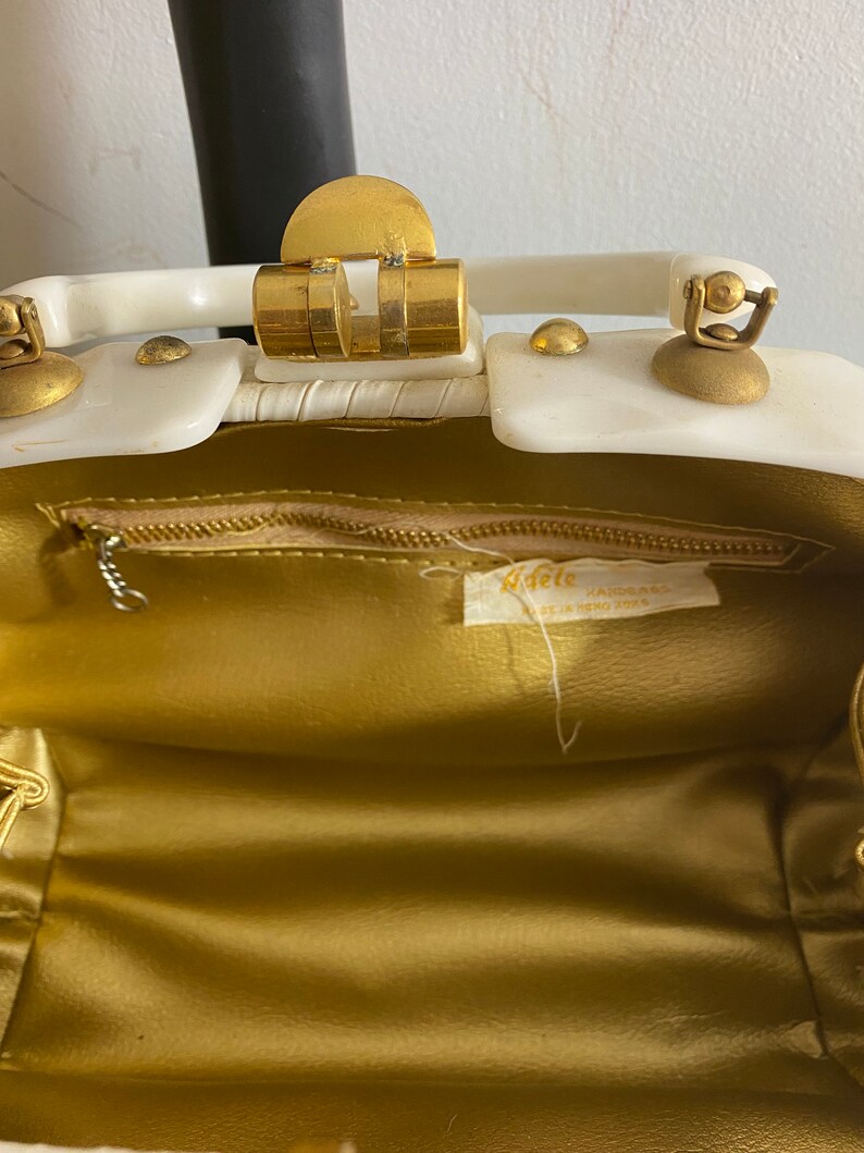 Adele Beaded and Wicker Purse - Etsy