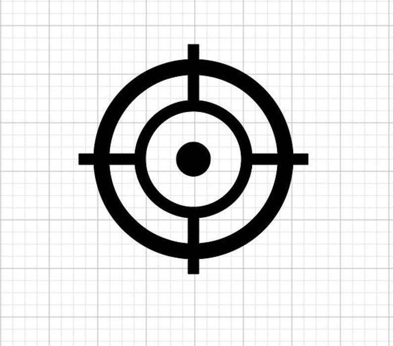 Reticle Decal - Etsy