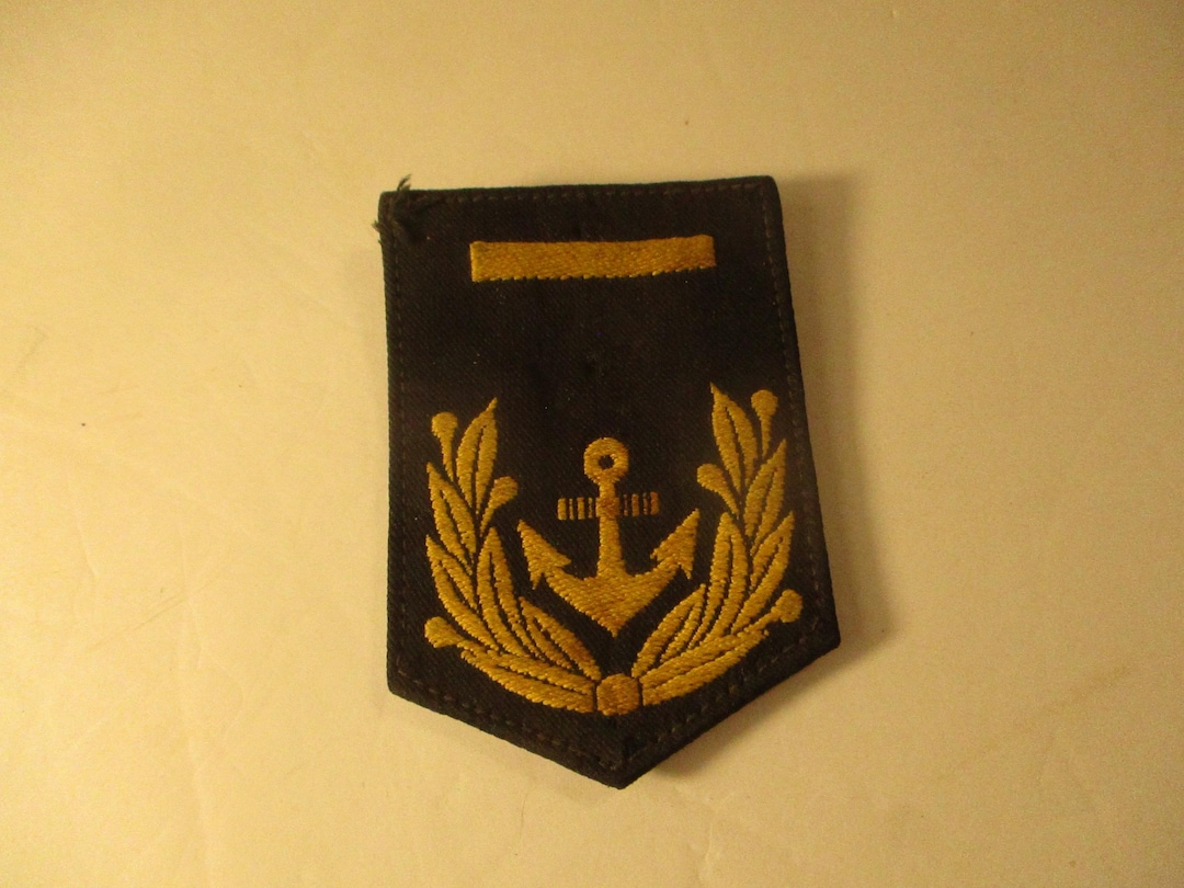 1930's or 1940's Japanese Navy Uniform Rank Patch Insignia. - Etsy