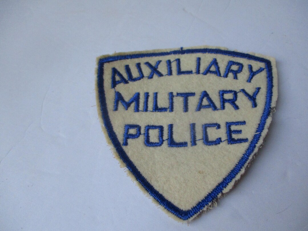Vintage Obsolete US Military Auxiliary Police Patch. 1940s to 1950s. - Etsy
