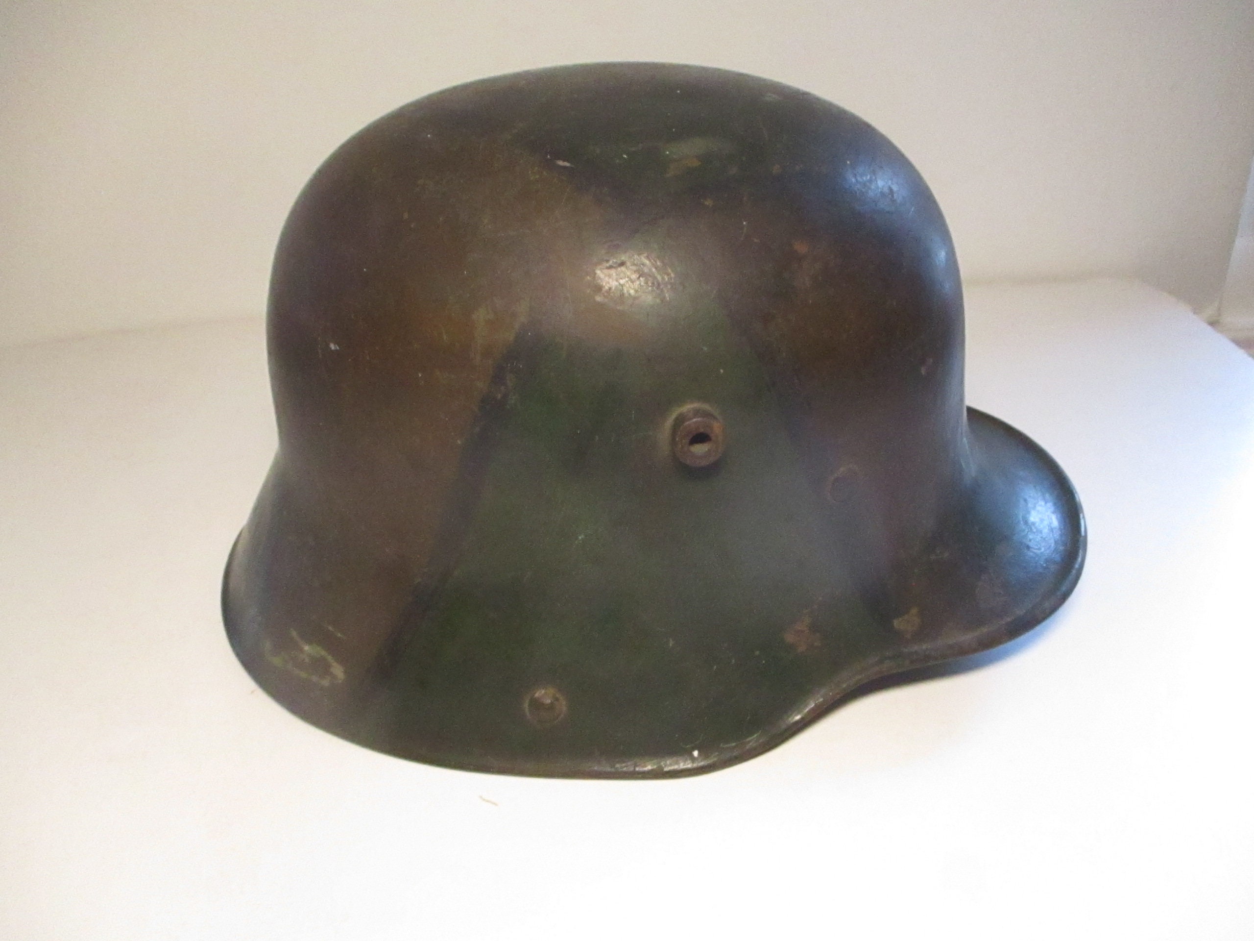Prussian, Imperial Germ. M1916 or M1918 Stahlhelm Camouflage Painted ...